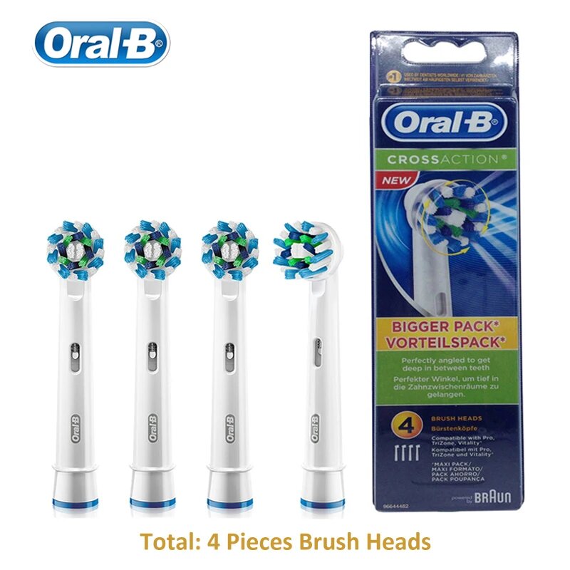 Насадки для электрической зубной щетки Oral B EB50, Синий