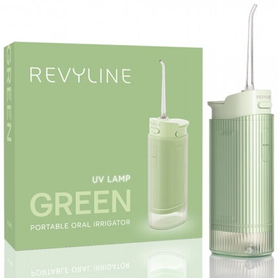Ирригатор Revyline RL 840 с УФ-лампой, зеленый