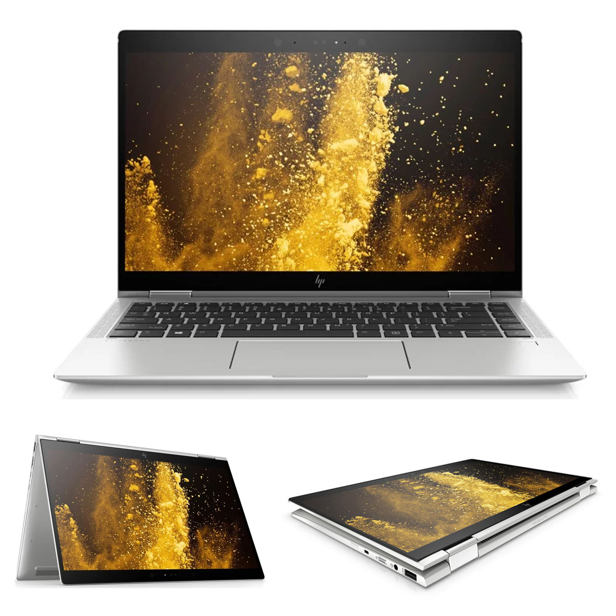 Ноутбук трансформер HP EliteBook x360 830 G8, Core i5-1145G7 Память 16ГБ, Диск 512Гб SSD, Экран 13.5" сенсорный