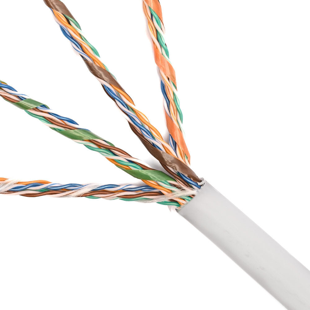 Кабель ParLan U/UTP, Cat5e, ZH, нг(А)-HF, 16x2x0,52 мм, для СКС