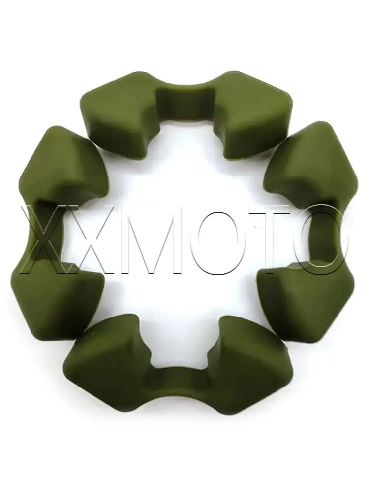 Для Kawasaki Z750 Z800 Z900 Z1000 Z 750 800 900 1000 демпфер ступицы мотоцикла, барабан заднего колеса, резиновая звездочка, буферный демпфер , 1 Set