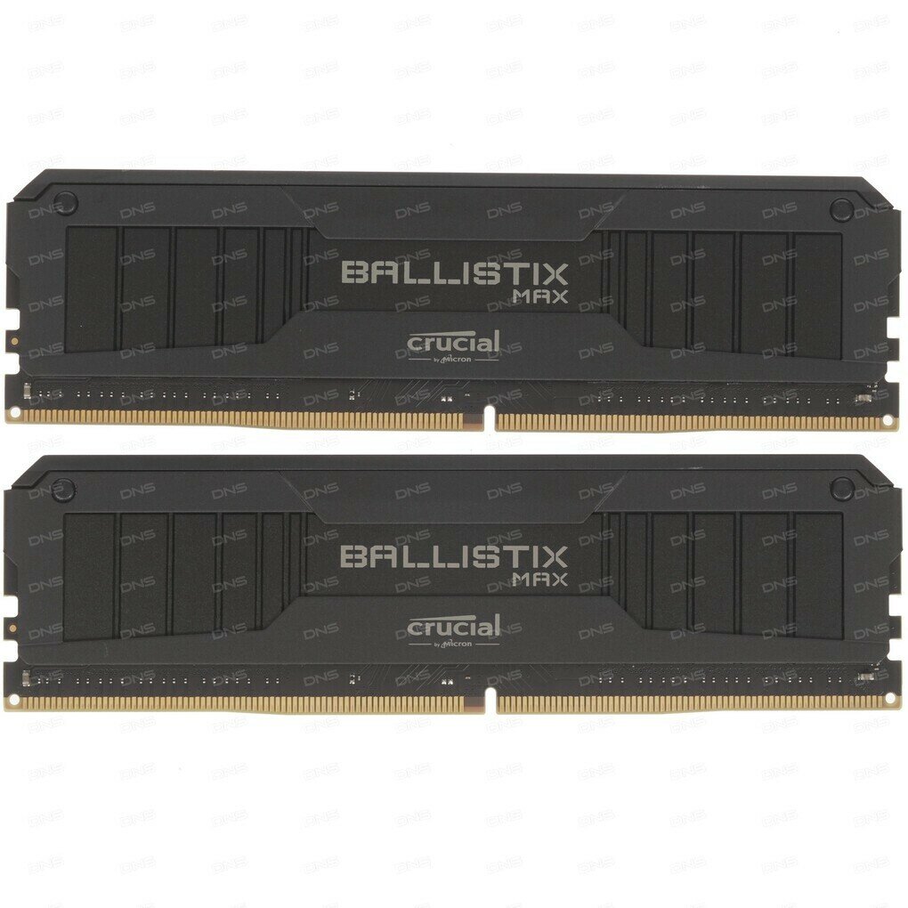 Оперативная память Crucial Ballistix MAX (BLM2K8G40C18U4B) DIMM DDR4 16ГБ - DDR4, 8ГБх2 шт, 4000 МГц, 18-19-19-39