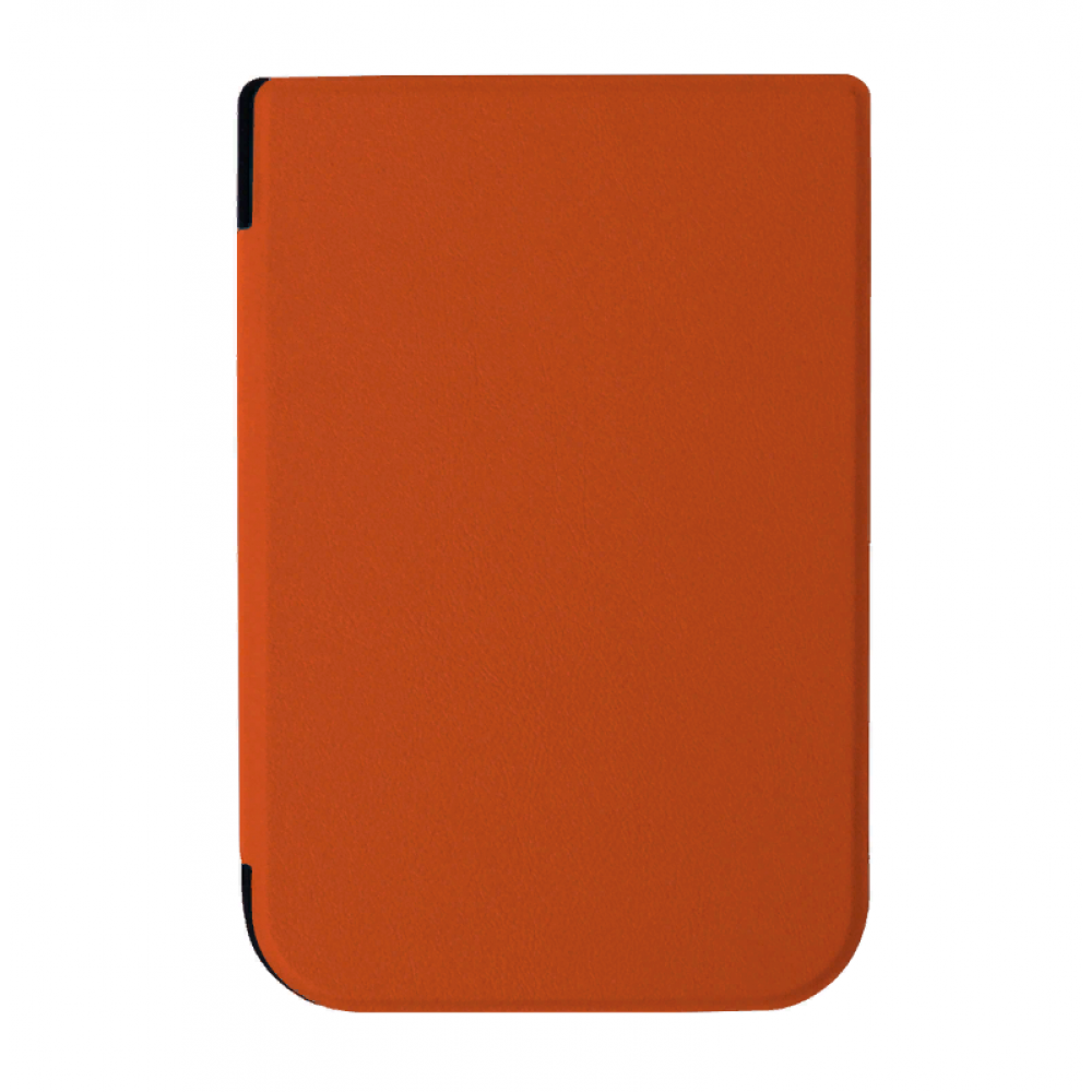 Чехол-обложка футляр MyPads для PocketBook 631 Plus Touch HD 2 тонкий с магнитной застежкой оранжевый
