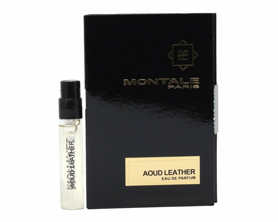 Пробник Montale Aoud Leather парфюмерная вода 2 мл, кожаный аромат