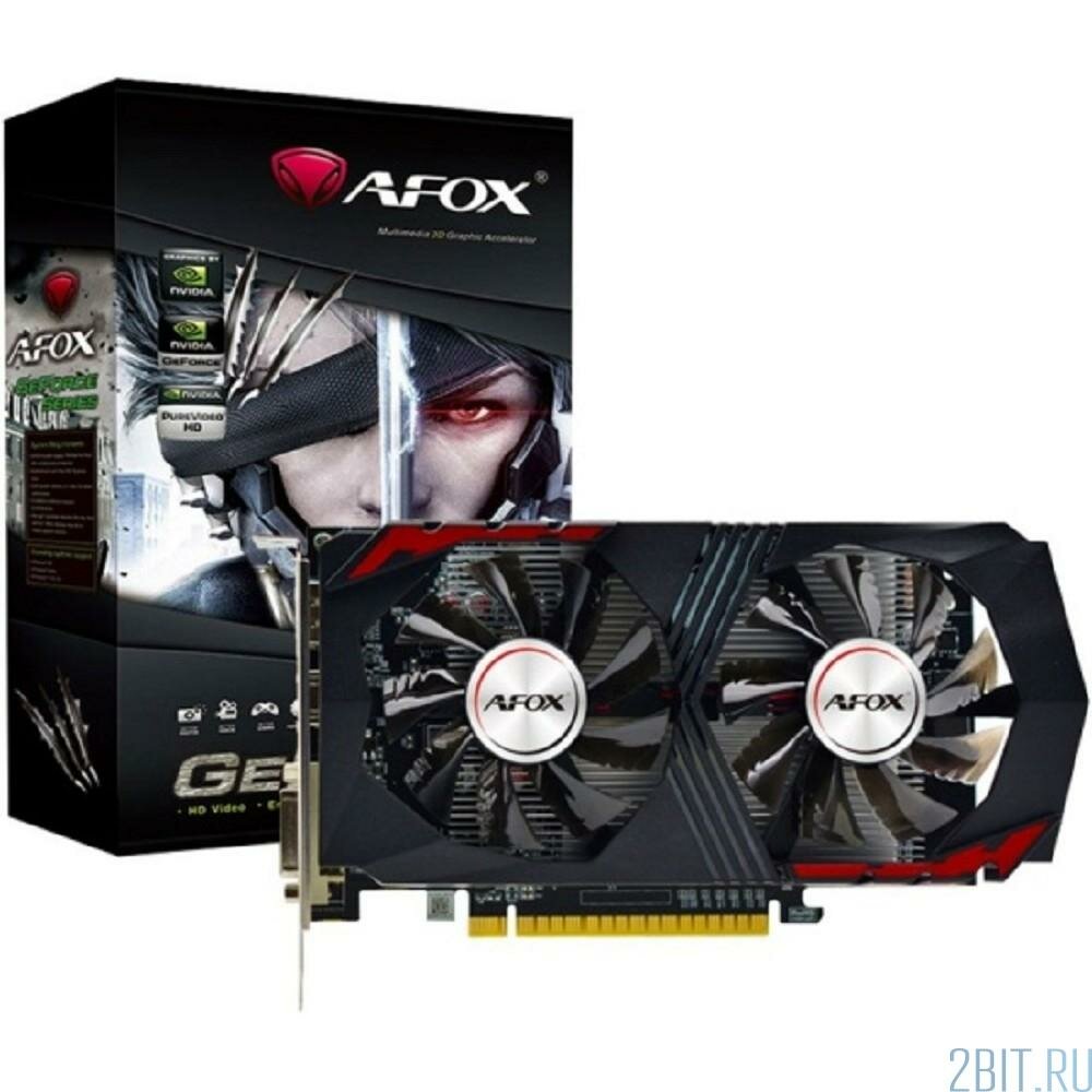 Видеокарта Afox PCI-E 3.0 AF1050-4096D5H4-V2 NVIDIA GeForce GTX 1050 4Gb 128bit GDDR5 1354/7000 DVIx1 HDMIx1 DPx1 HDCP Ret