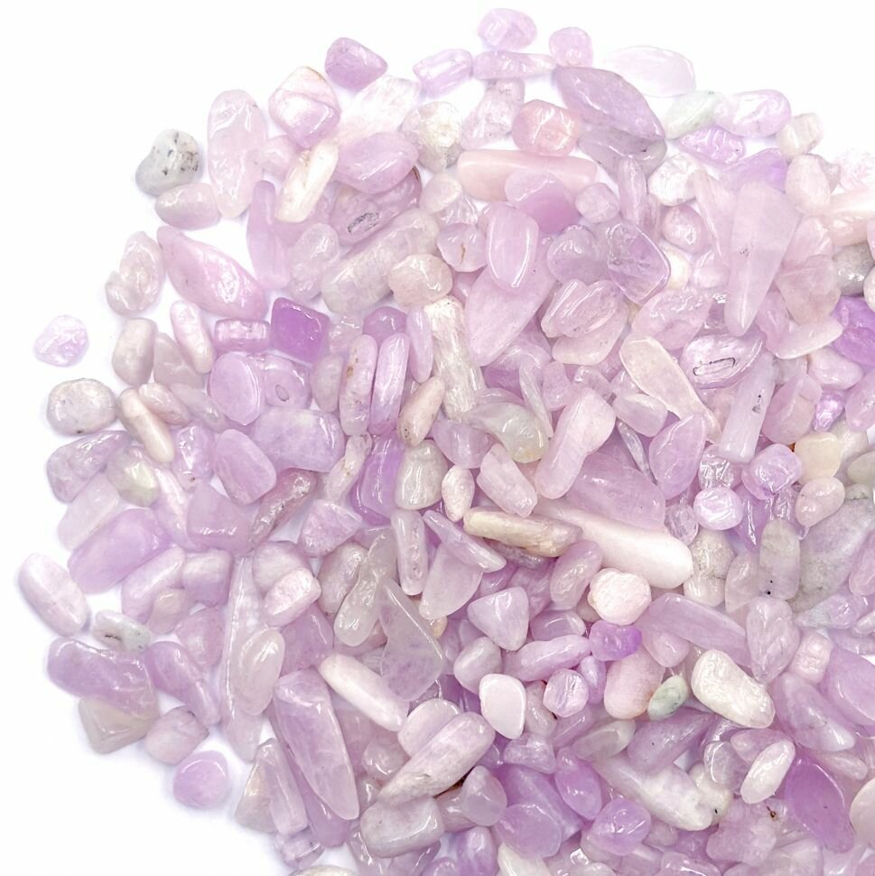 Натуральный камень EPOXY MASTER "Кунцит", 100 г, (5-10мм), для украшений и декора