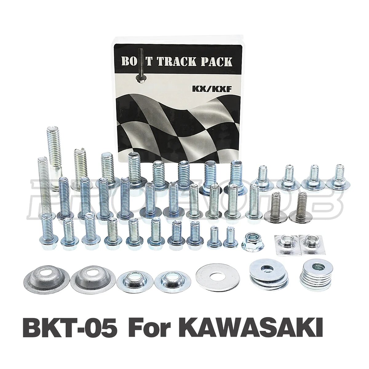 Комплект болтов обтекателя крыла для грязи для мотоцикла для KAWASAKI KX KLX KXF 80 85 100 125 150 250 450 2003-2022 2023 2024 2025 Motocros For KAWASAKI