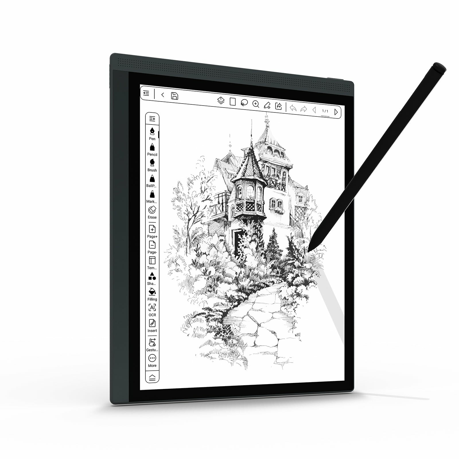 Электронная книга Bigme B1051 Lite, экран E-ink, 10,3", разрешение 1872х1404, Android 14,4GB+64GB