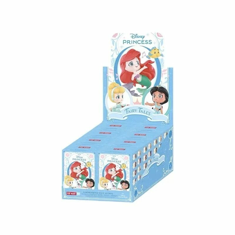 POP MART - Коллекция Disney Princess Fairy Tale Series, Подарки, украшения комнат, Набор (8 шт)