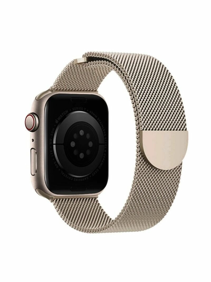 Магнитный Миланский ремень для Apple Watch 11/10 46 мм 42 мм Ультра 3 2 49 мм Браслет для iWatch 9 8 44мм 45мм 40 41мм