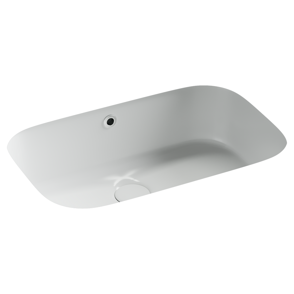 Раковина встраиваемая под столешницу Ceramicanova Эра / Era CN15006 57x39,5x19 белый