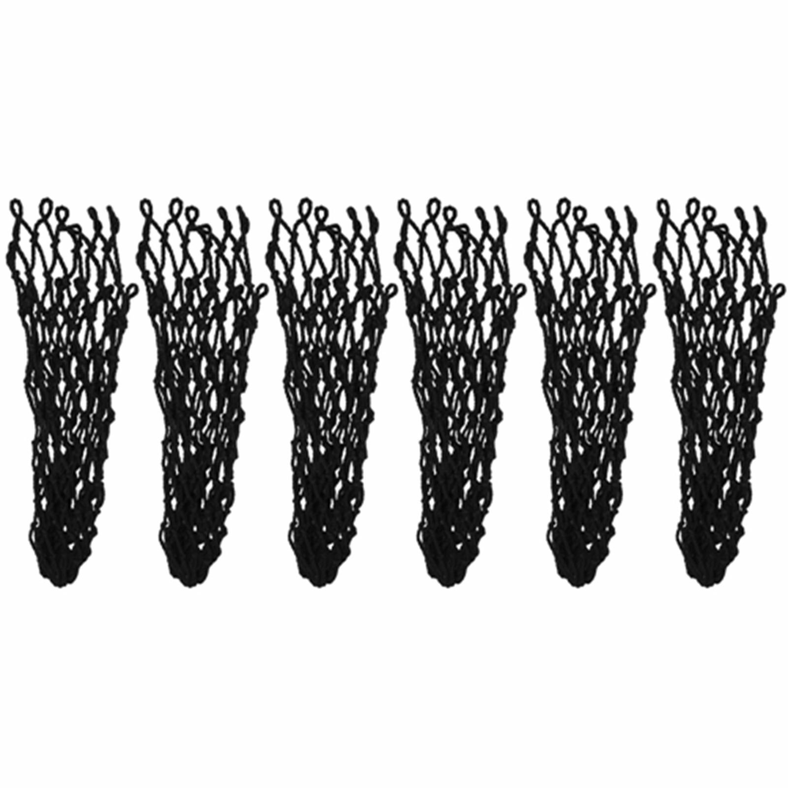 Набор из 6 сменных луз для бильярдного стола, долговечные, черного цвета, для аксессуаров к бильярдному столу.