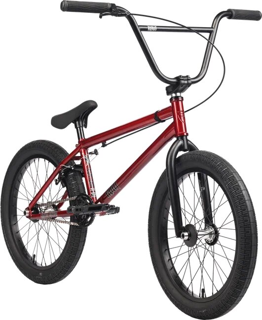 Велосипед подростковый Tech Team ROUT 20x20,4" street багряный 2025