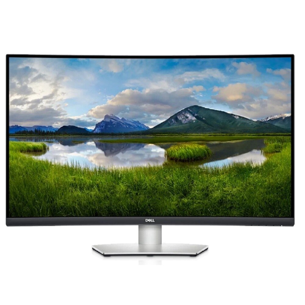 Монитор LCD Dell 31.5" S3221QSA VA Curved 3840x2160 2xHDMI DisplayPort USB черный
