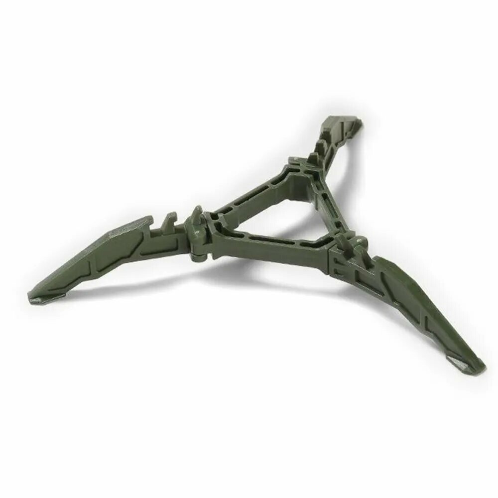 Складная подставка для газового баллона, крепление для плиты, для походов и пикников, Армейский Зеленый