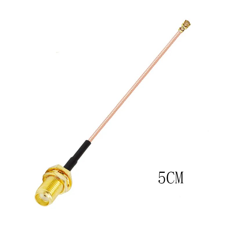 SMA разъем 10/15/20 см + посеребренный кабель + I-pex кабель FVJVYE 5Pcs, 5cm