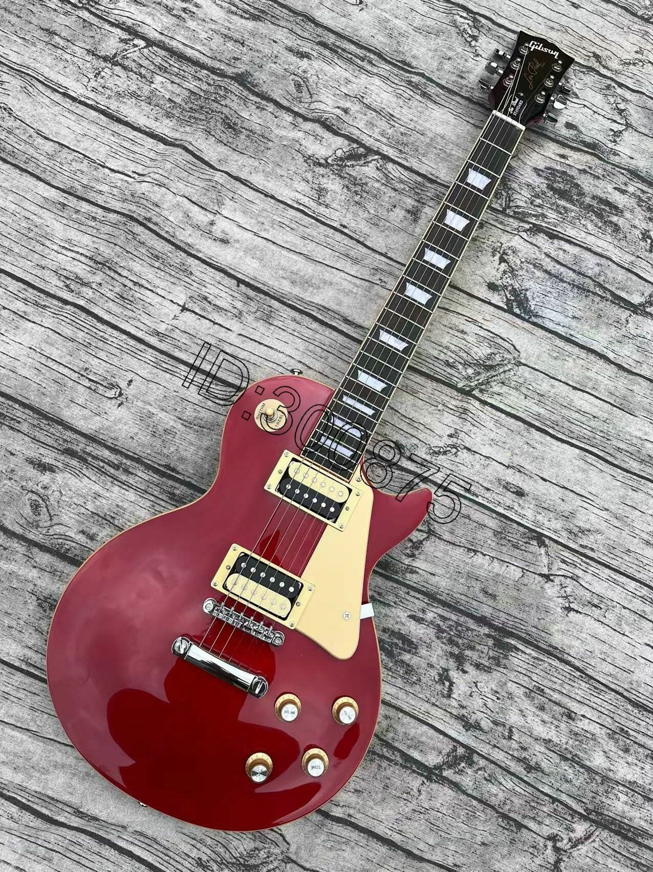 Электрогитара Les Paul Custom Электрическая гитара (гитара для начинающих) 6-струнная, корпус Махагони 39"