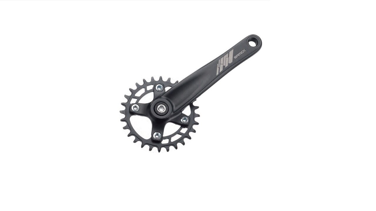 Система SAMOX MTB 1x11s/10s/9s, 32T, ст, 175мм ал кв-т, черная AF26-D32NA (P201)-175