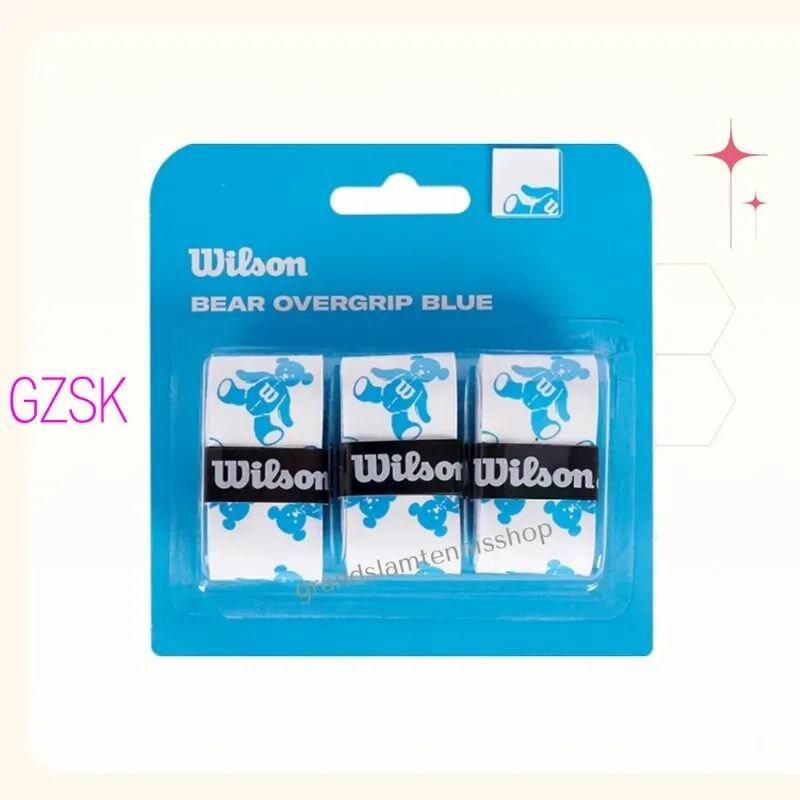 Намотка Wilson Bear Overgrip синий 3шт
