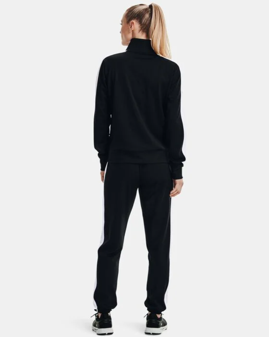Костюм спортивный Under Armour Tricot, размер SM, чёрный — фото 1