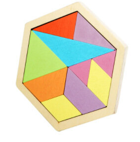 Трансграничная детская игрушка улей бук Танграм Учебные пособия для детского сада раннего образования Развитие