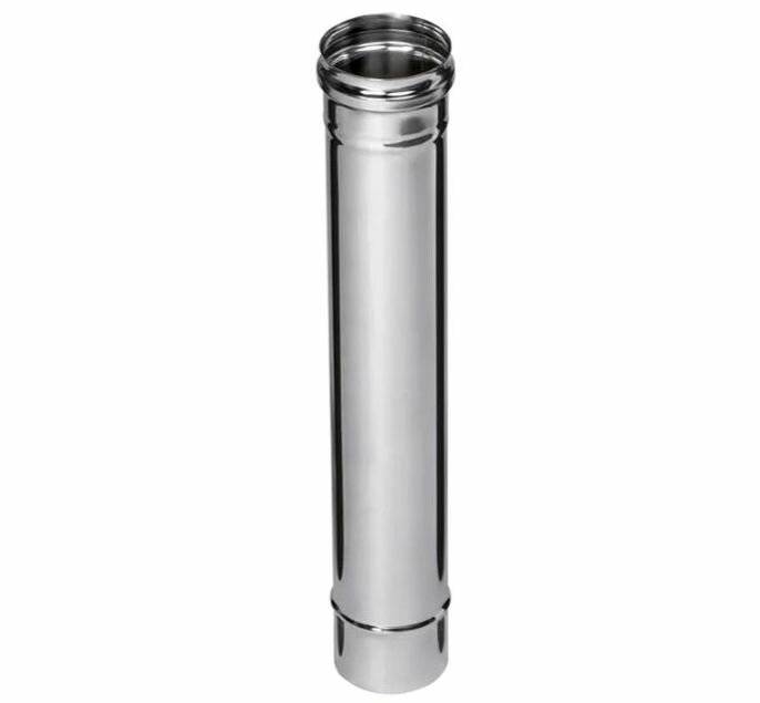 Труба Везувий нерж. (AISI 430/0,5мм) д.120 L-1м