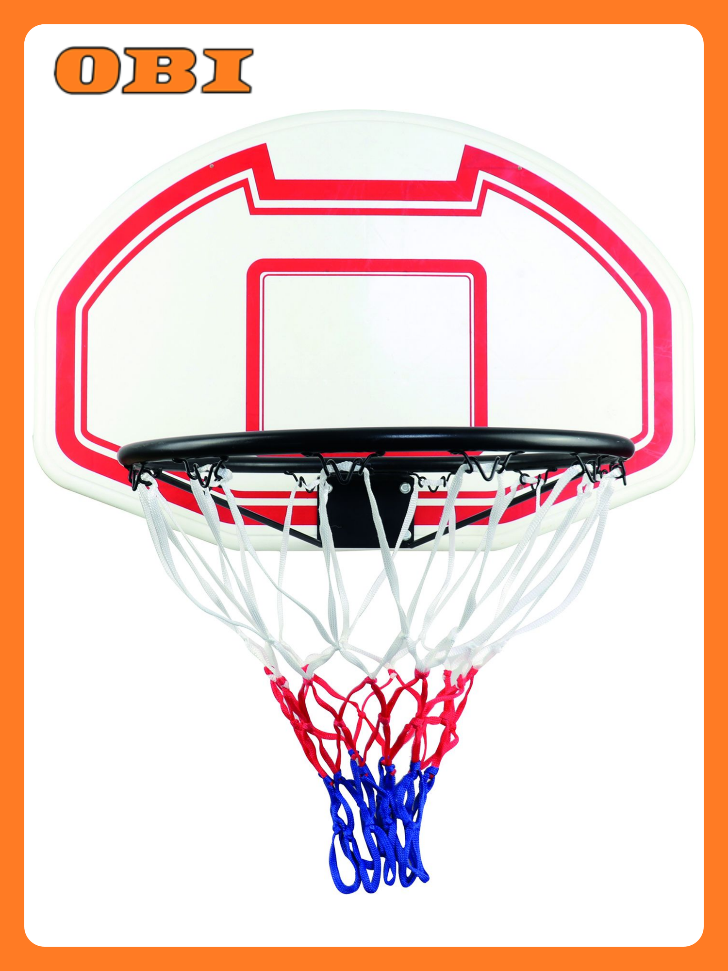 Щит баскетбольный BASKETBALL board 73x49x1,5 см