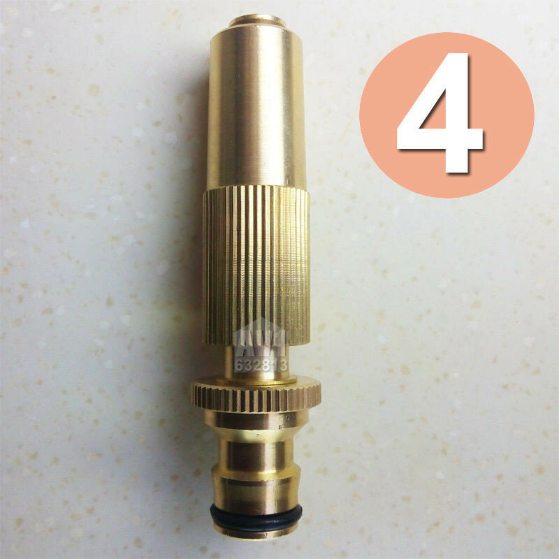 Heavy-duty brass quick connect coupling for agriculture and garden water hoses style d