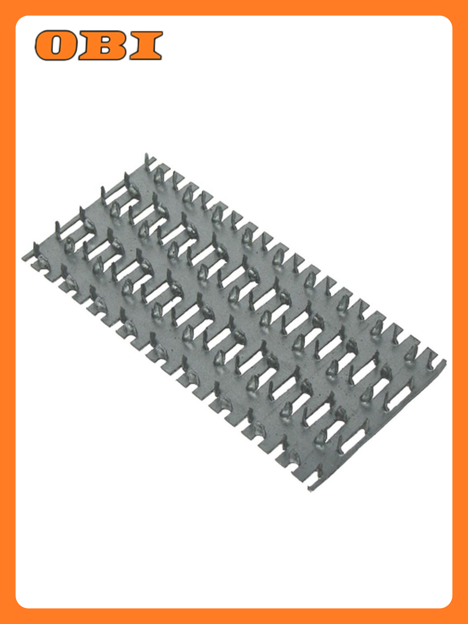 Пластина перфорированная Tech-KREP, оцинкованная сталь, 132x60x1 мм