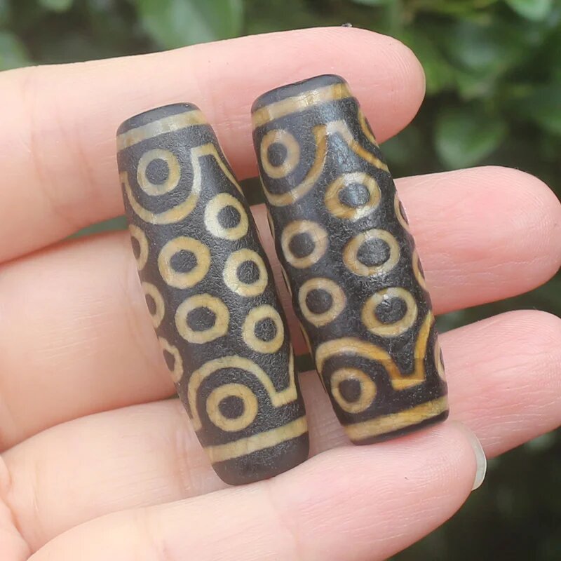 Огненный агат бусины лаerf beads 40 мм 9 глаз 21 eyes