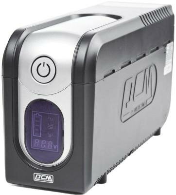 ИБП Powercom IMD-625AP Imperial 625VA/375W Display, USB, AVR, RJ11, RJ45 (3+2 IEC)