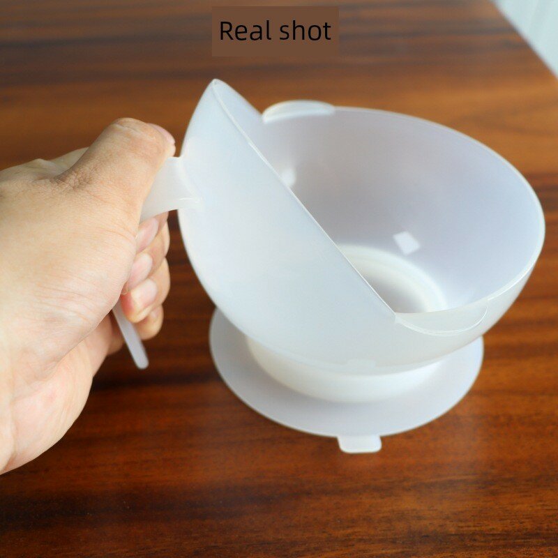 Специализированная миска для пожилых людей, миска с защитой от проливания и смещения, силиконовая миска для взрослых,