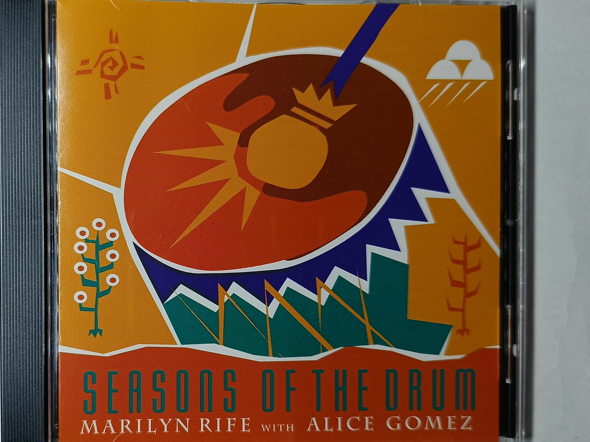 Marilyn Rife With Alice Gomez - Seasons Of The Drum (1CD-Аудио, США 1995, NM/NM)