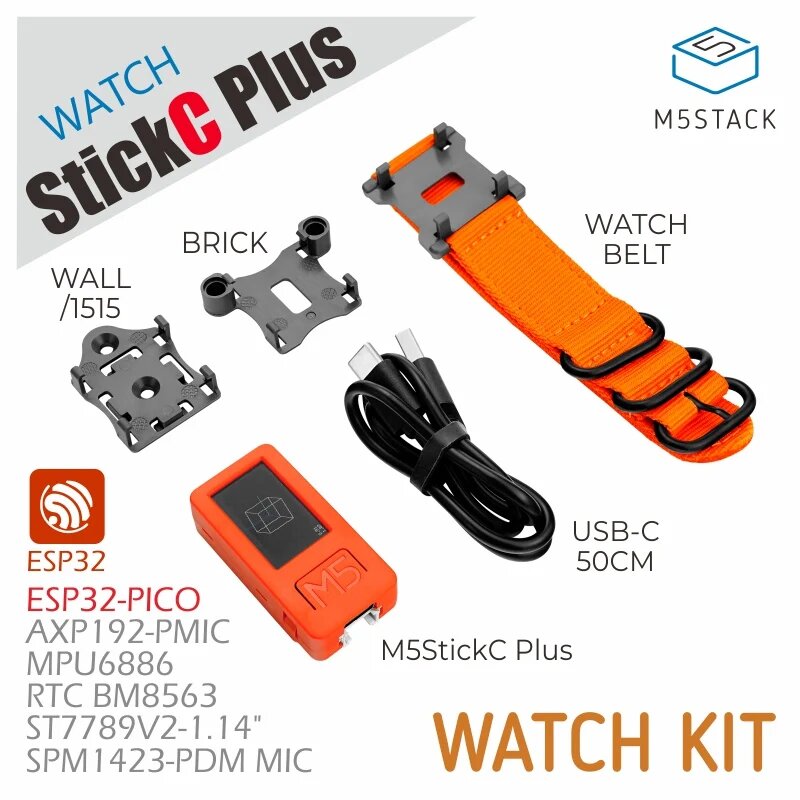 M5Stack M5StickC PLUS2 ESP32-PICO IoT контроллер M5StickC PLUS Kit