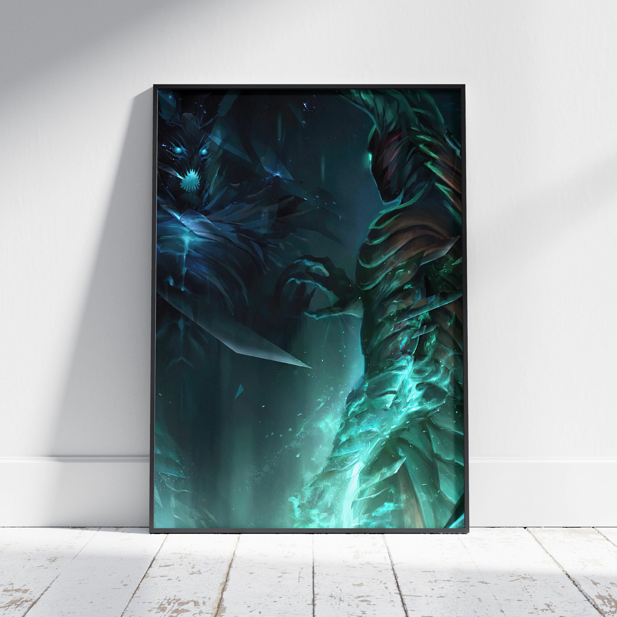 Плакат на стену для интерьера Dota 2 (Terrorblade 3) - Постер по игре формата A3 (30х42 см)