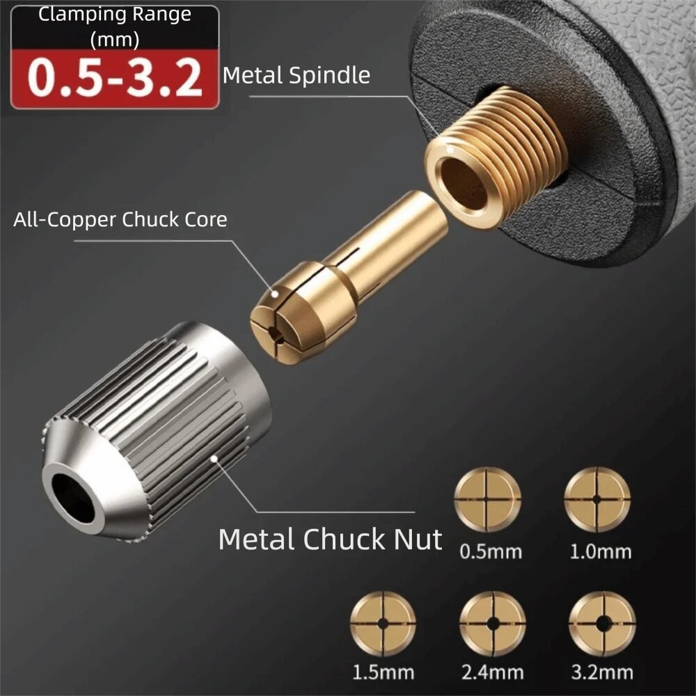 Мини электродрель USB rechargeable — фото 1