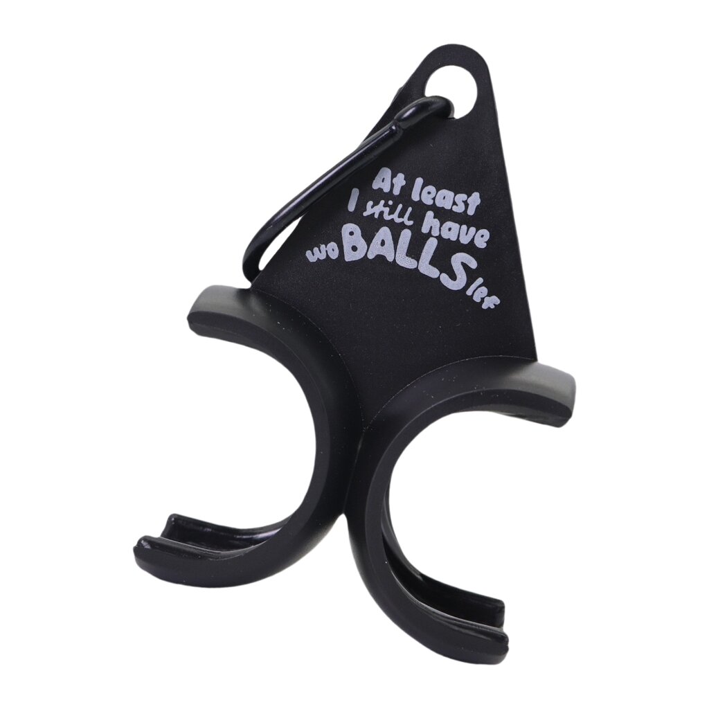 Портативная подставка для мячей для гольфа Забавная подставка для мячей для гольфа и дозатор с карабином Аксессуары для гольфа Легко носить с собой