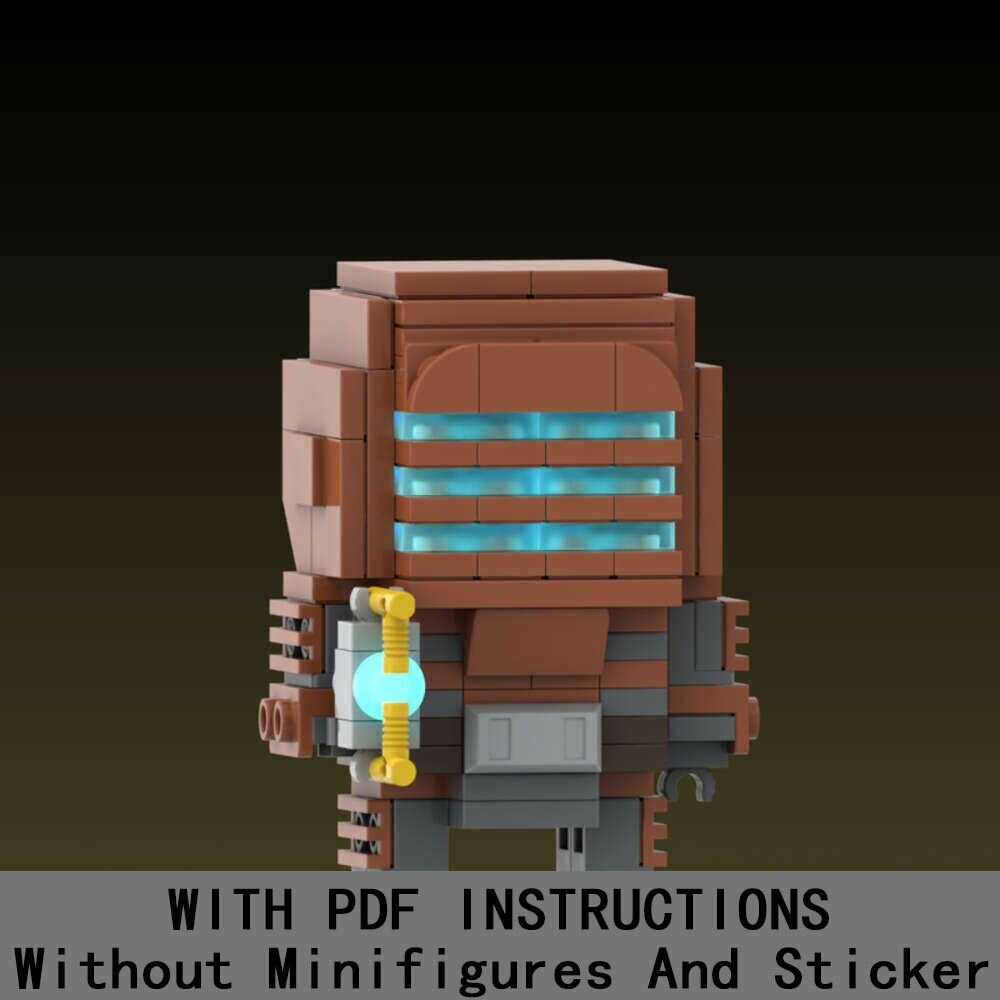 168шт. Конструктор Isaac Clarke Dead Space Brickheadz Набор строительных блоков