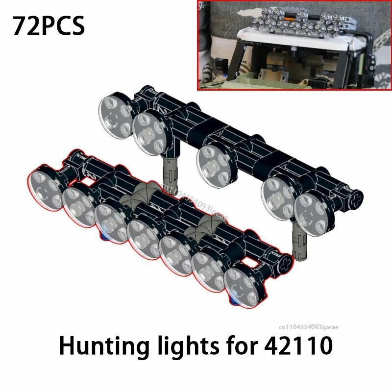 Набор Hunting Lights для Land Rover Defender 42110 (72 шт)