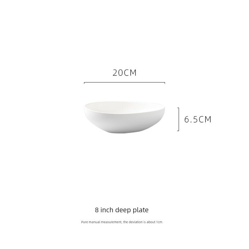 Китайская кухонная посуда для отеля, глубокая тарелка, глубокая чаша, суповая тарелка, холодное блюдо, специальное