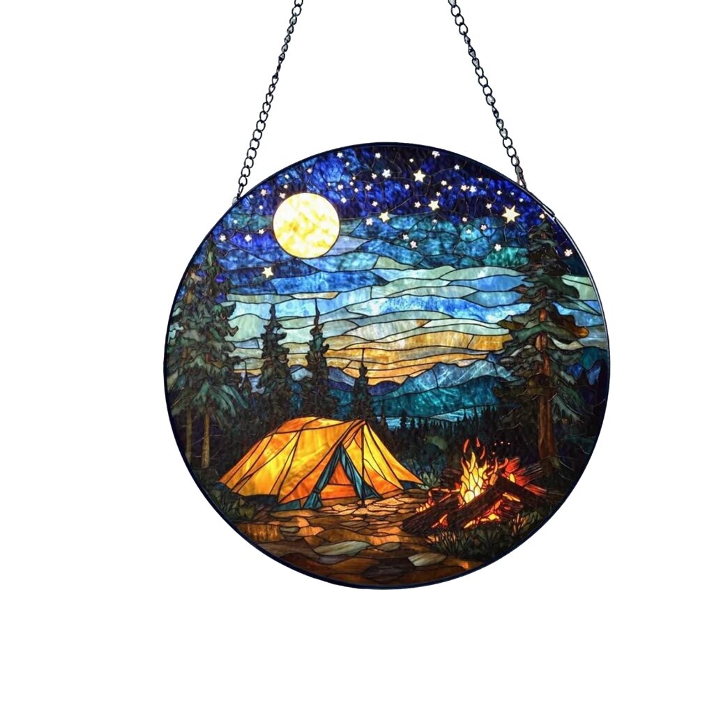 Подвесное Акриловое Окно, Ловцы Солнца Moon Star, Ловцы Солнца На Оконных Панелях