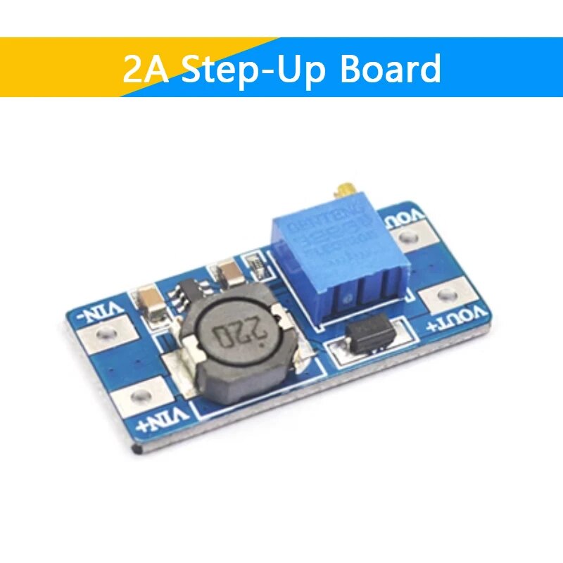 1-10 шт. MT3608 SX1308 Регулируемый повышающий модуль DC-DC повышающий преобразователь 2A 2 В-24 В до 5 В 9 В 12 В 28 В плата повышающего источника питания