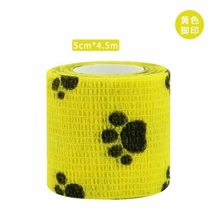 Эластичный самоклеящийся бинт для домашних животных, самоклеящийся бинт для улицы, антигрязевой самоклеящийся материал, противоизносные ботинки для собак