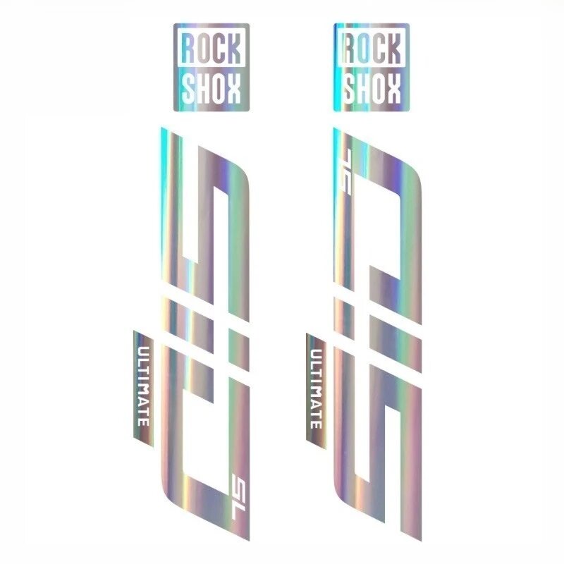 Rockshox SID SL Ultimate наклейки, Laser Color