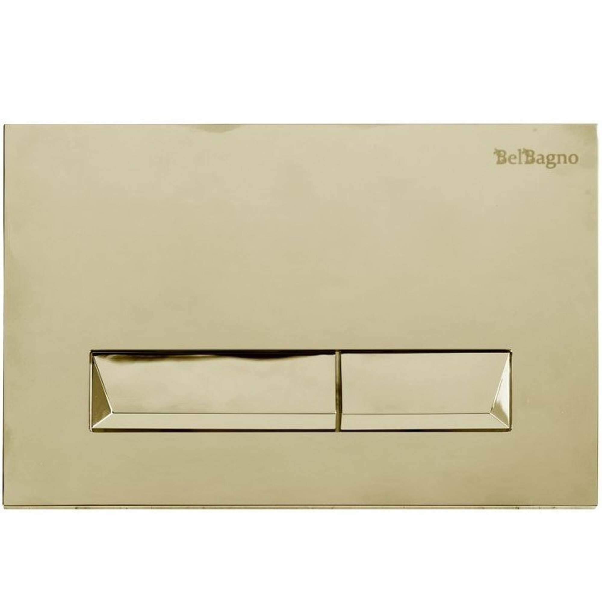 Кнопка смыва BelBagno Marmi BB013-MR-ORO, для инсталляции, цвет золото