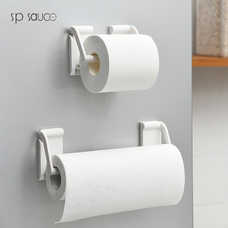 Японский стиль, креативный домашний магнитный держатель для бумажных полотенец, кухонный держатель для одноразовых рулонов, пищевой пленки, фольгированных пакетов и ткани