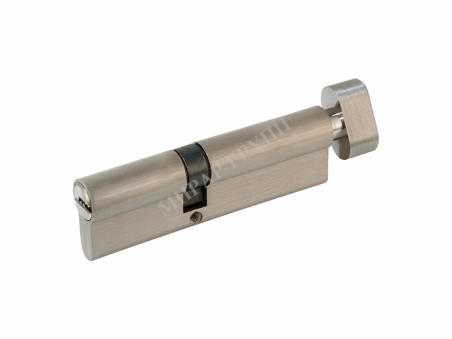 Цилиндровый механизм Palladium ZN 110 (60х50) C ВК матовый никель