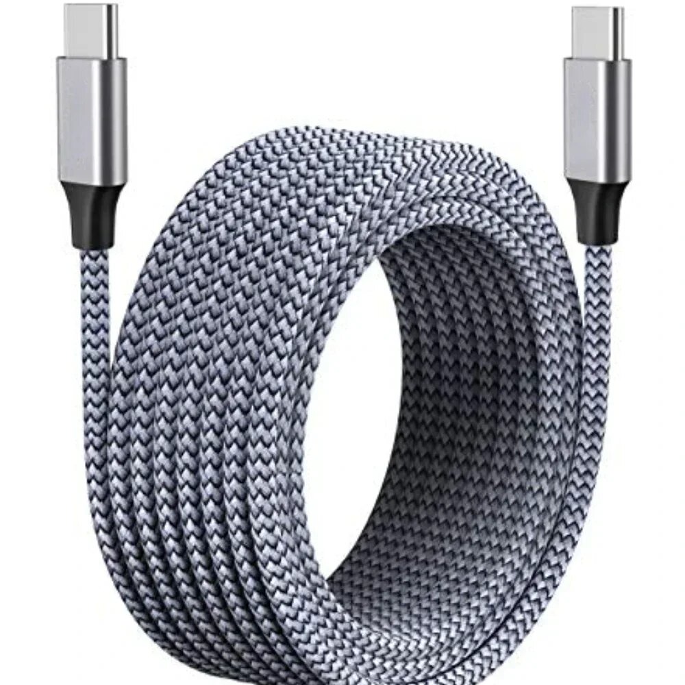 Кабель USB Type C-USB C длиной 3 м/5 м/8 м, зарядный провод для быстрой зарядки 2 а PD, шнур для Huawei, Xiaomi, Samsung, кабель USB Type-C 8 м