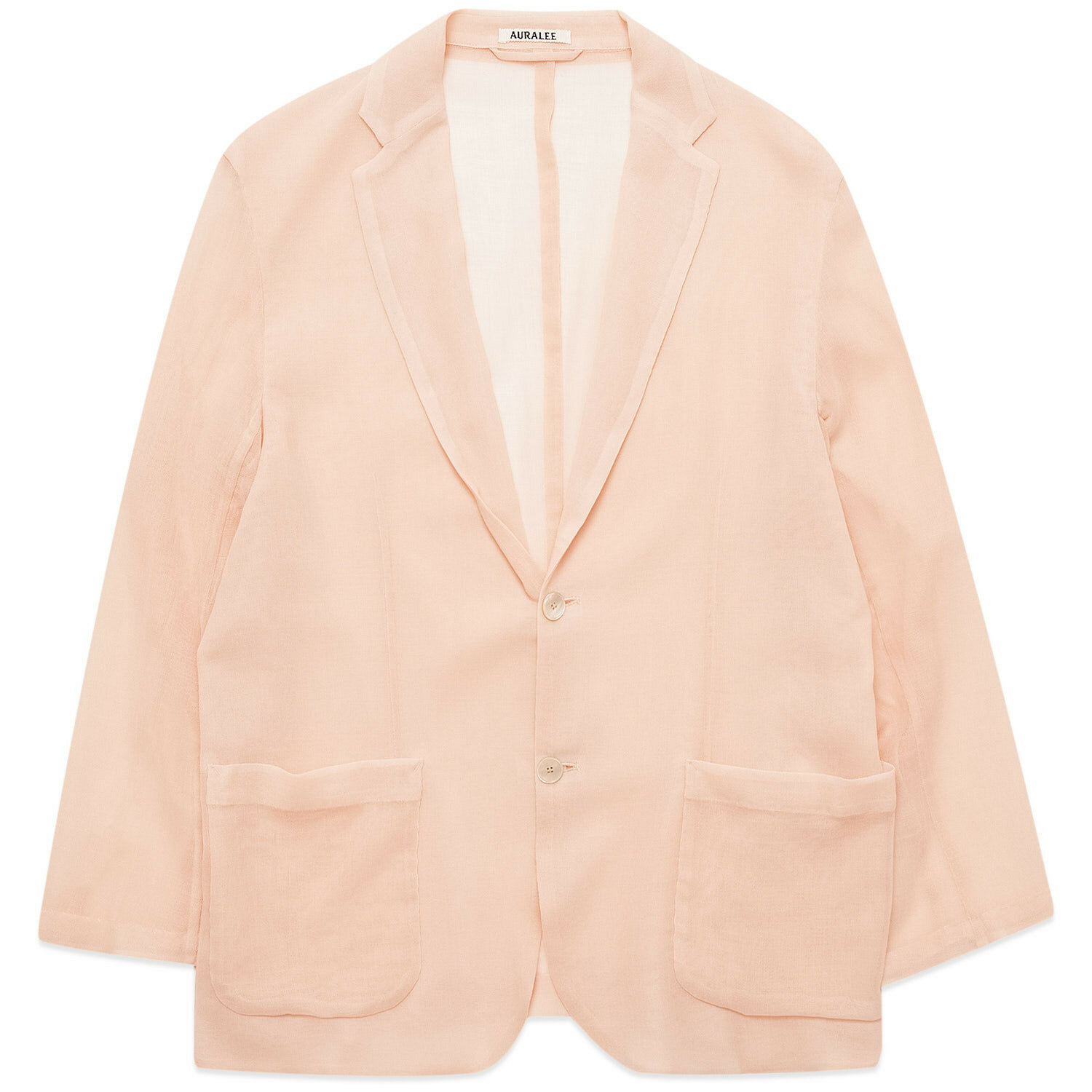 Рубашка РУБАШКА AURALEE WOOL RECYCLE POLYESTER LENO SHEER JACKET