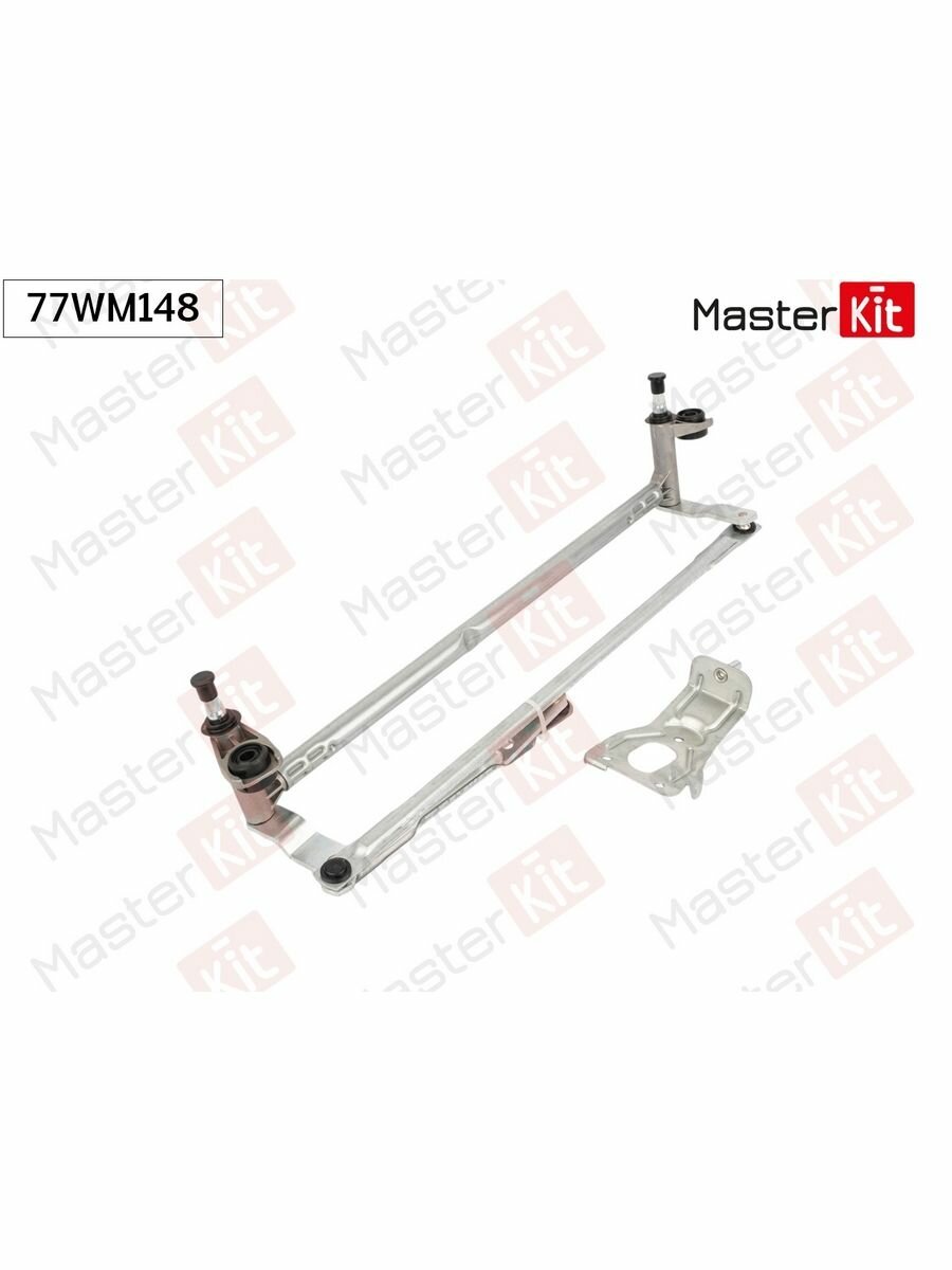 Трапеция стеклоочистителя для а/м VW Golf, Jetta / Фольксваген Гольф, Джетта, MASTERKIT 77WM148